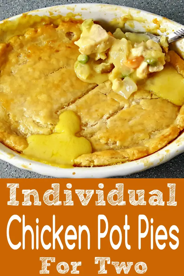 Best Ever Creamy Chicken Pot Pie (for Two) • Zona Cooks