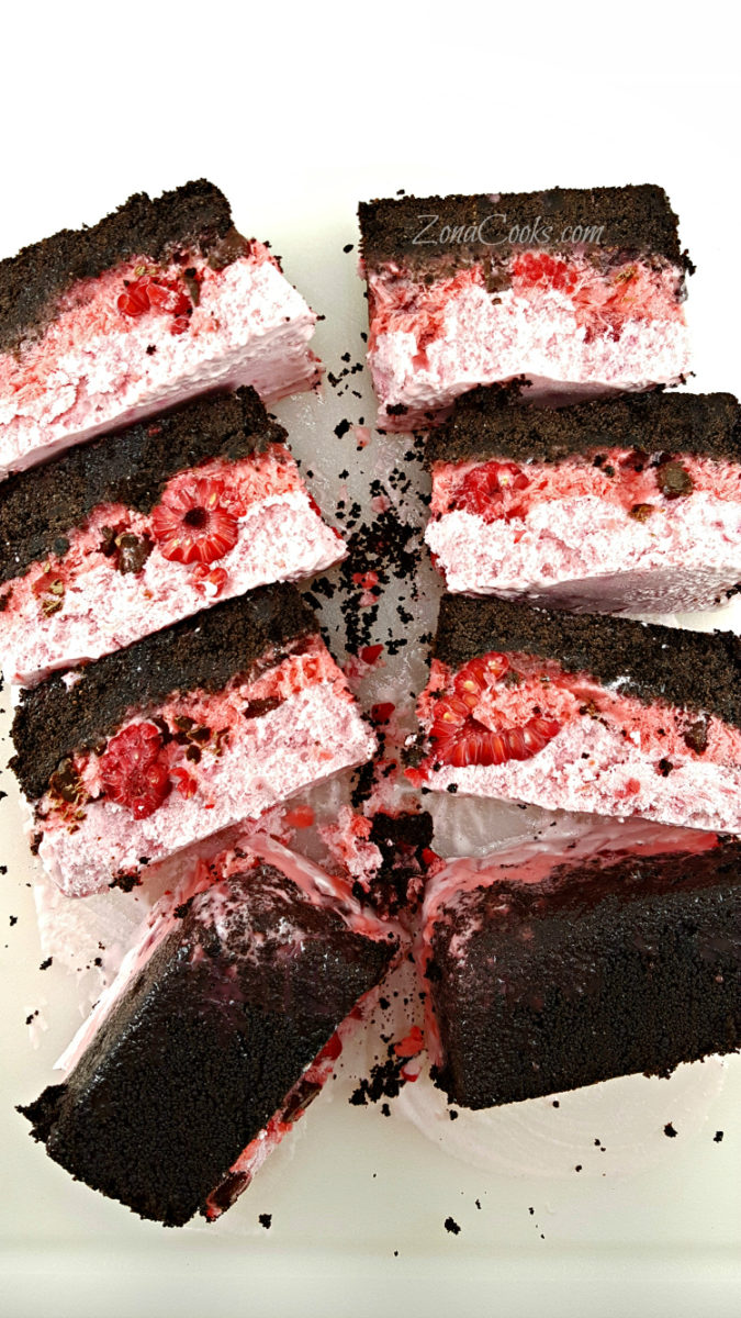 Oreo Freezer Cake (Small Batch) • Zona Cooks