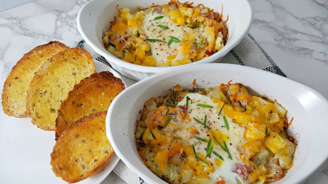 Individual Breakfast Bake Recipe • Zona Cooks