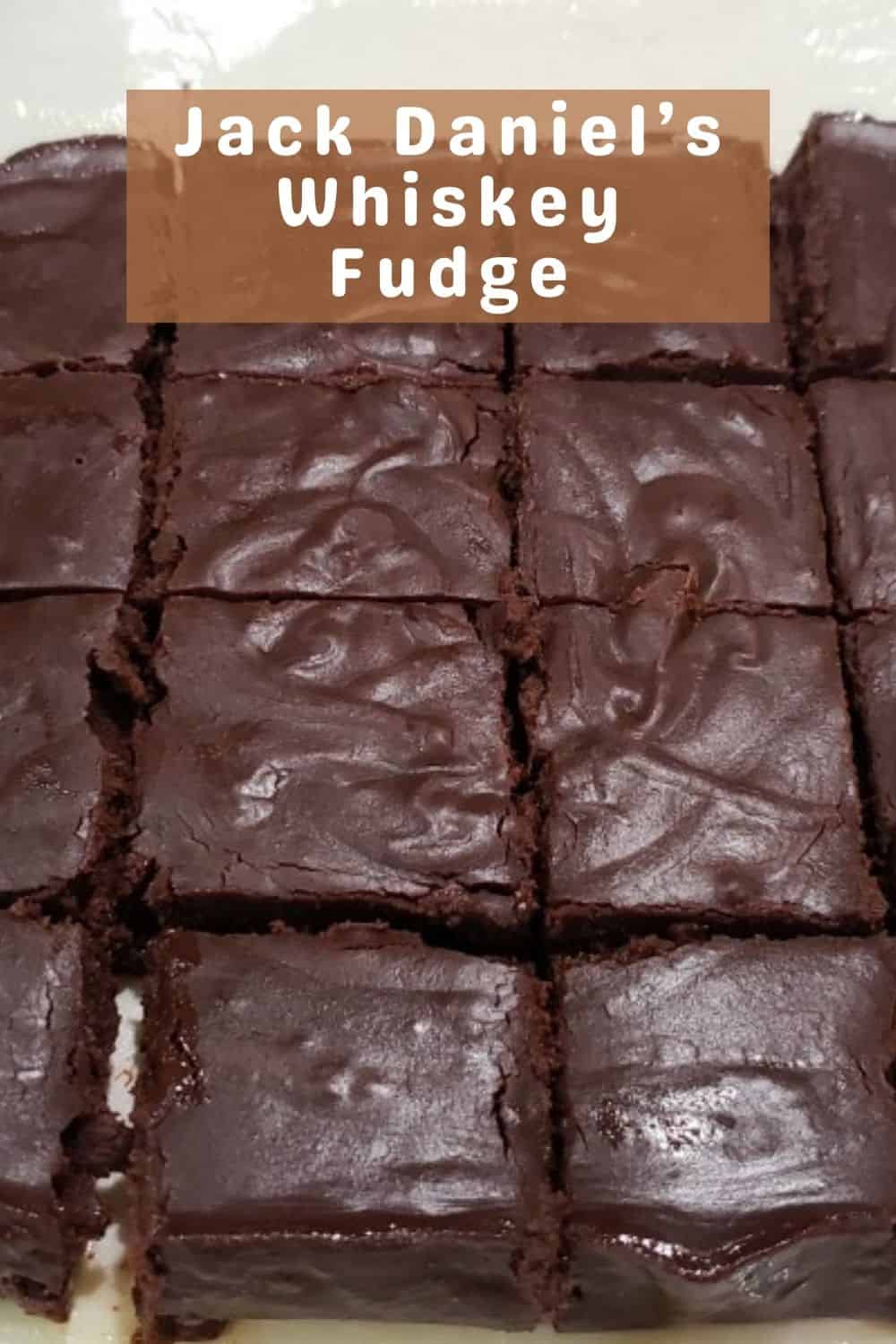 Easy Jack Daniel’s Whiskey Fudge • Zona Cooks