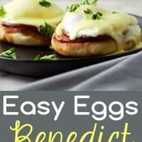 Easy Eggs Benedict Breakfast for Two • Zona Cooks