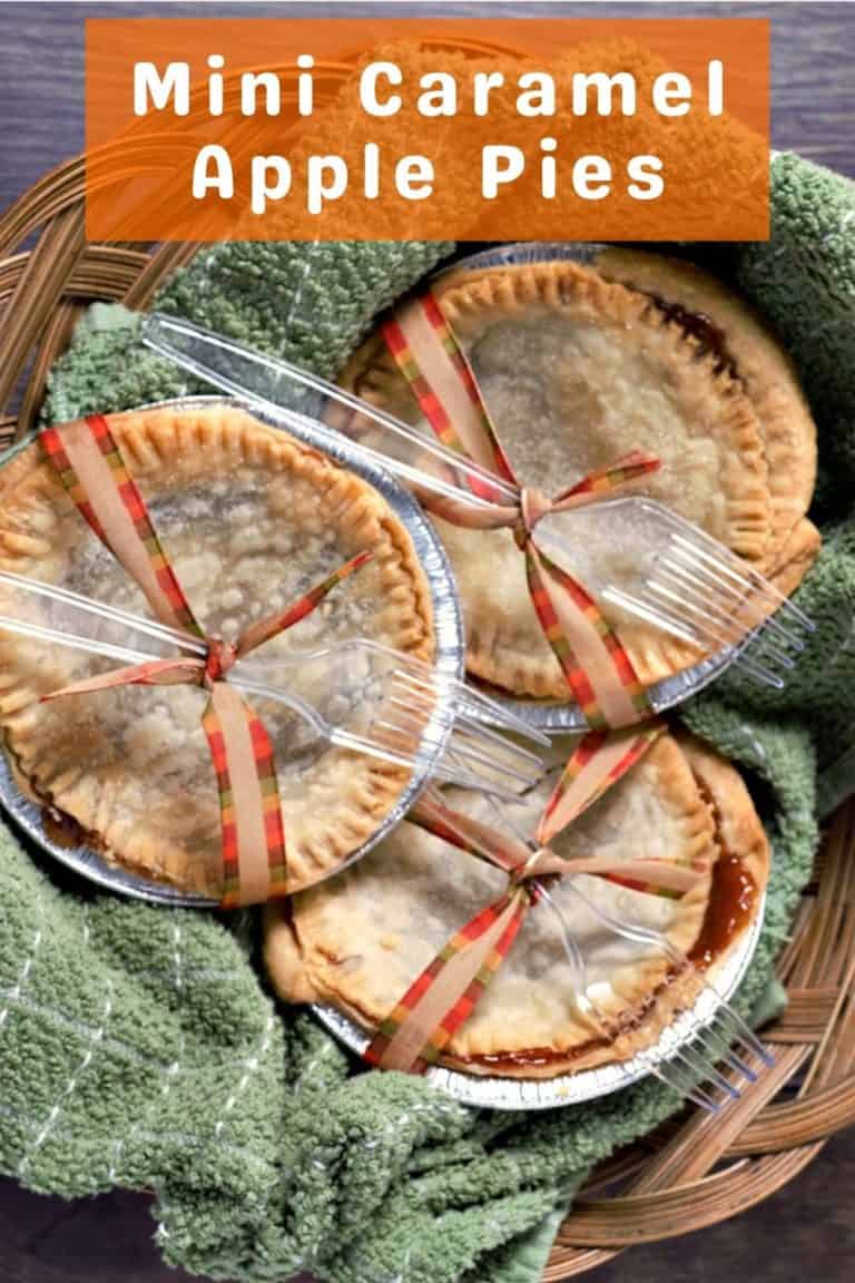 Mini Caramel Apple Pies (Easy and Fun) • Zona Cooks