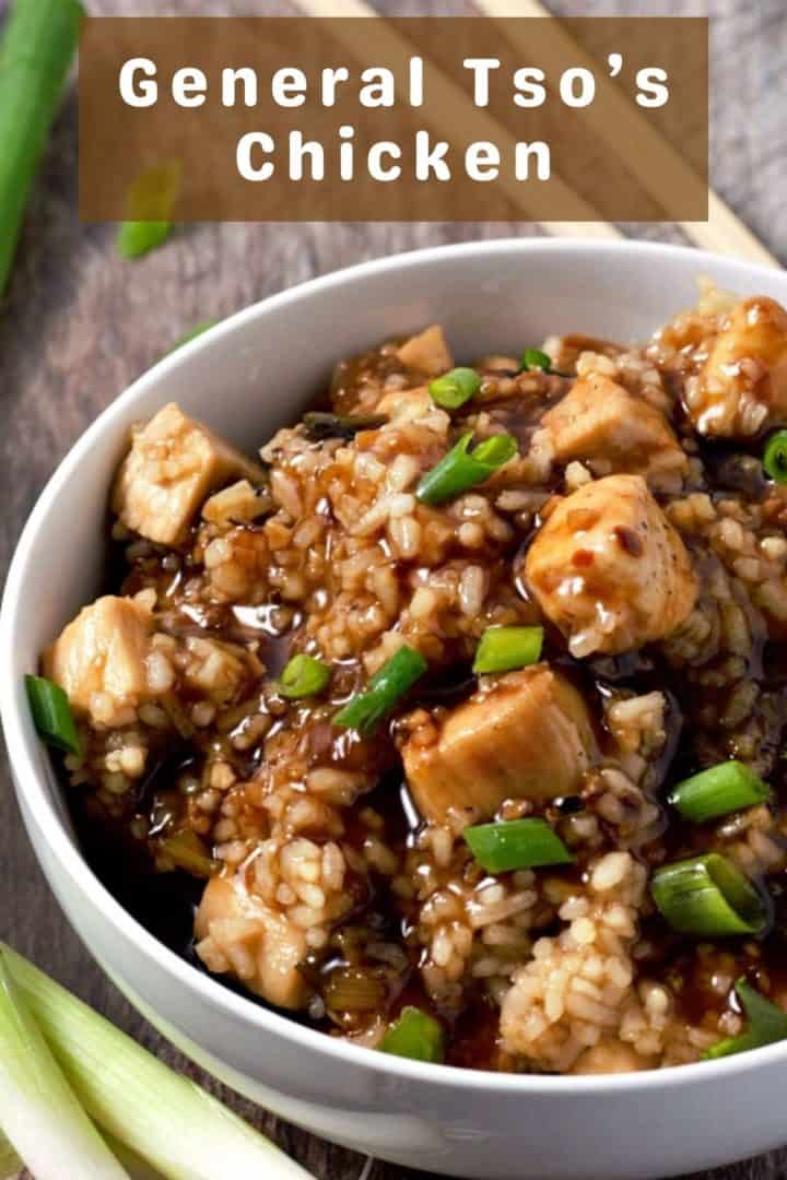 Homemade General Tso Chicken Lightened Up (25 minutes) • Zona Cooks