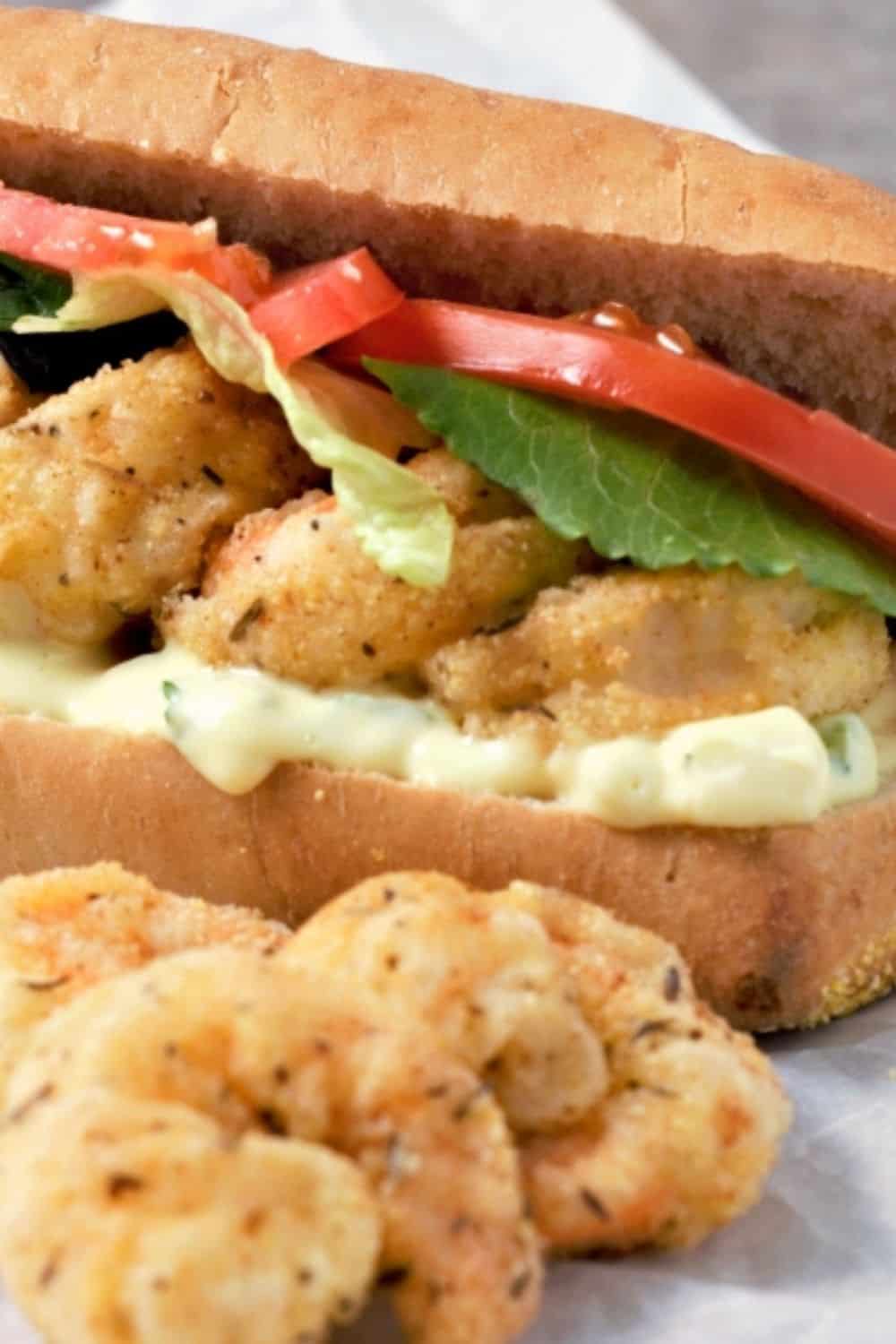 Fried Shrimp Sandwiches (20 minutes) • Zona Cooks