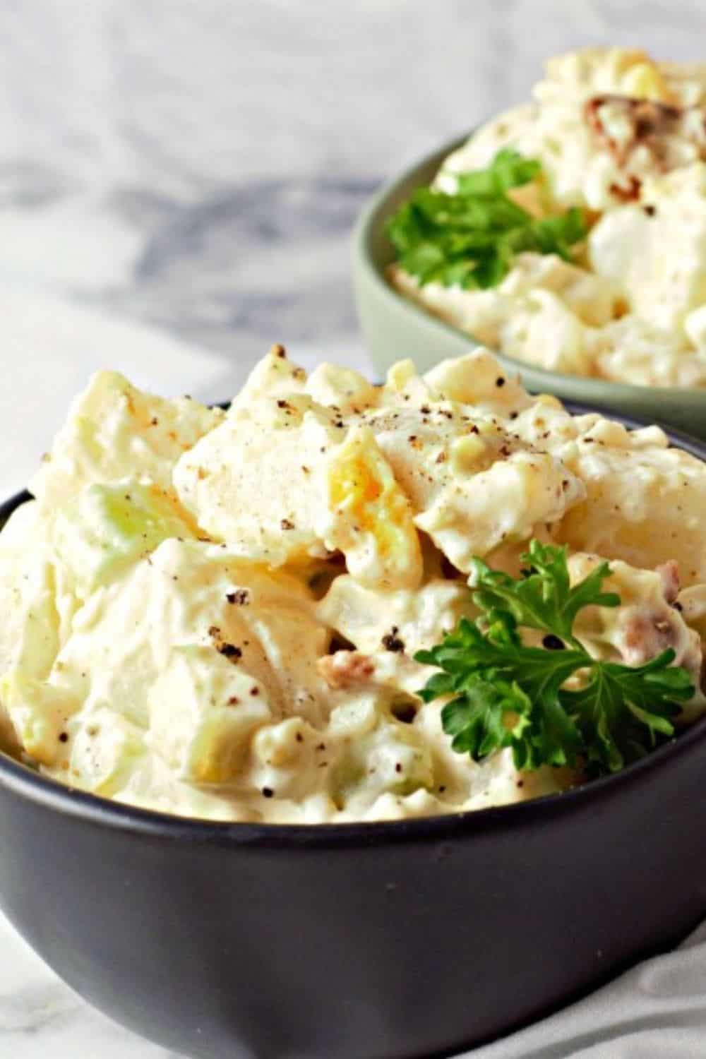 Chunky Potato Salad for 2 (35 minutes) • Zona Cooks