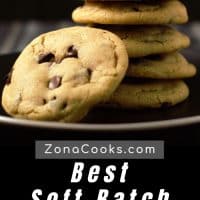 Best Soft Batch Cookies - Small Batch Recipe • Zona Cooks