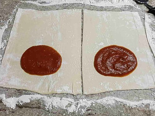 Puff Pastry Pizza Calzones Small Batch for Two • Zona Cooks