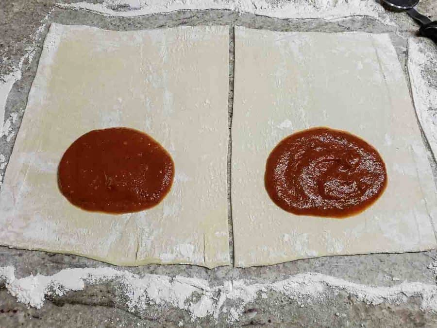 Puff Pastry Pizza Calzones Small Batch for Two • Zona Cooks