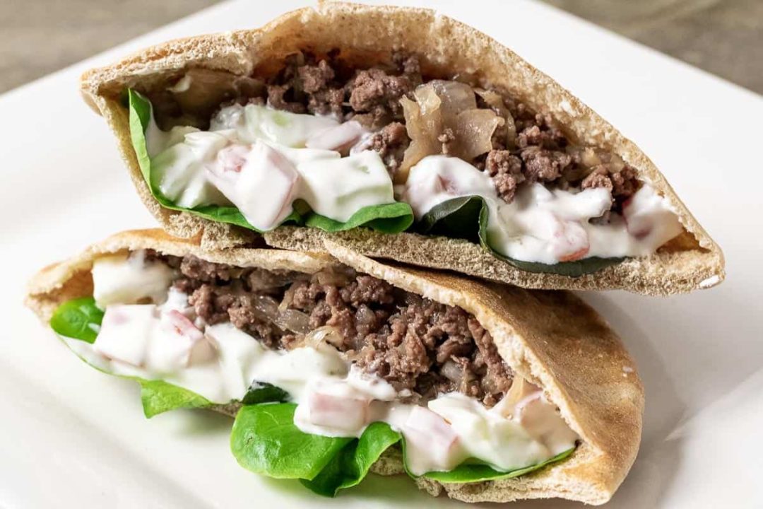 Easy Pita Bread Gyros (20 min) • Zona Cooks