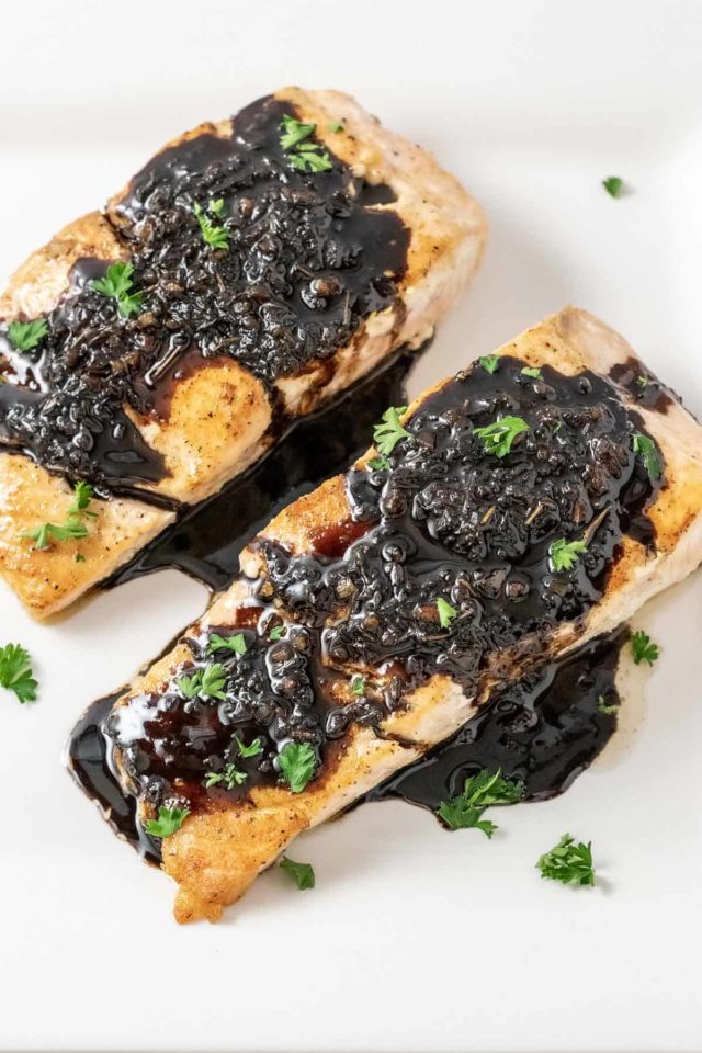 Balsamic Glazed Salmon (25 min) • Zona Cooks