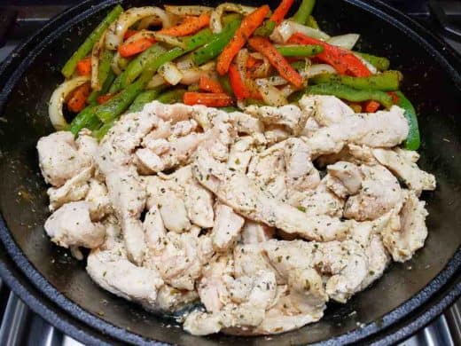 Easy Skillet Chicken Fajitas for Two ( 25 minutes) • Zona Cooks