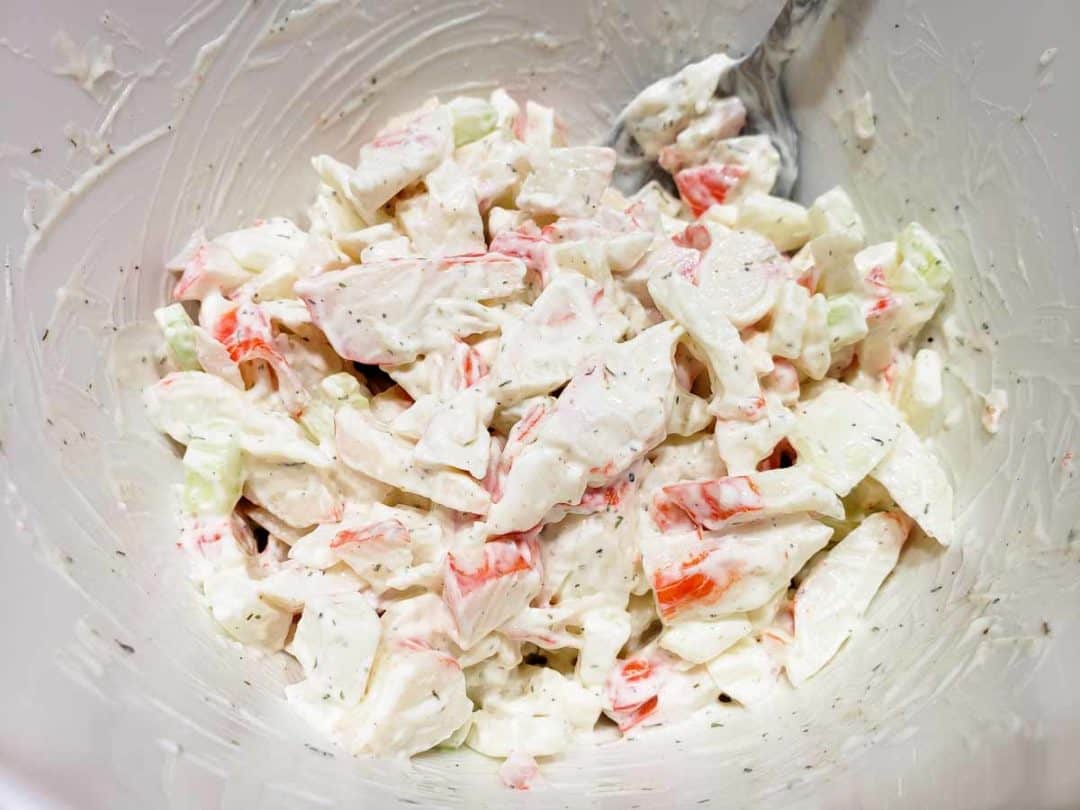 Best Cold Seafood Salad (Small Batch) • Zona Cooks
