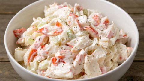 Best Cold Seafood Salad (Small Batch) • Zona Cooks