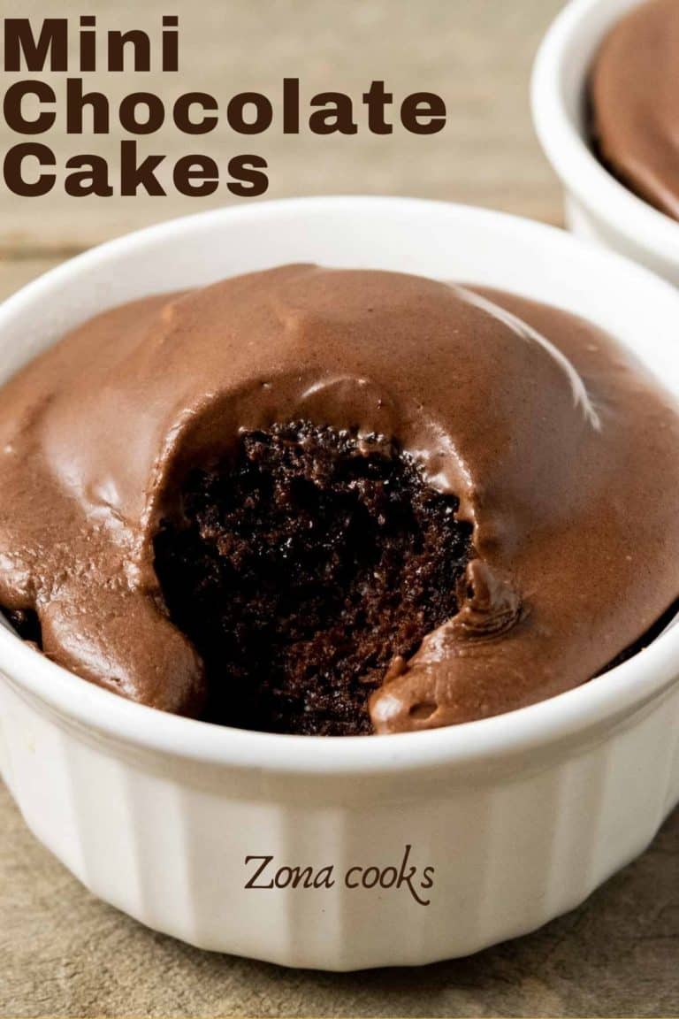 Small Batch Chocolate Cake • Zona Cooks