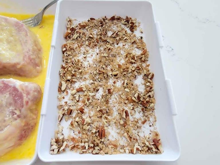 Pecan Crusted Pork Chops for Two (25 min) • Zona Cooks