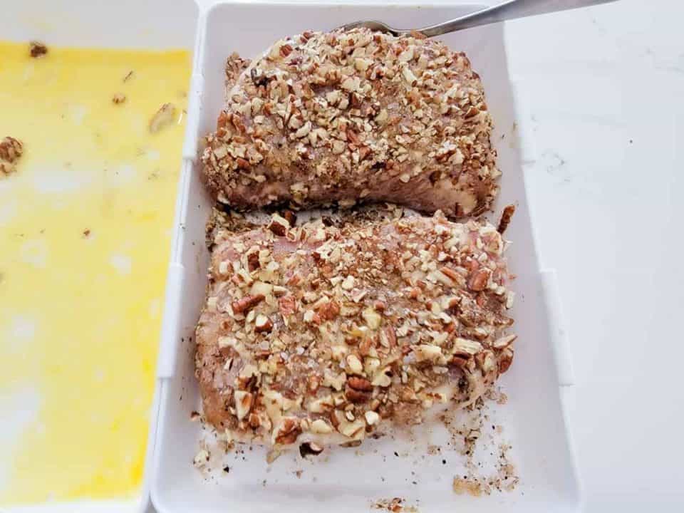 Pecan Crusted Pork Chops for Two (25 min) • Zona Cooks