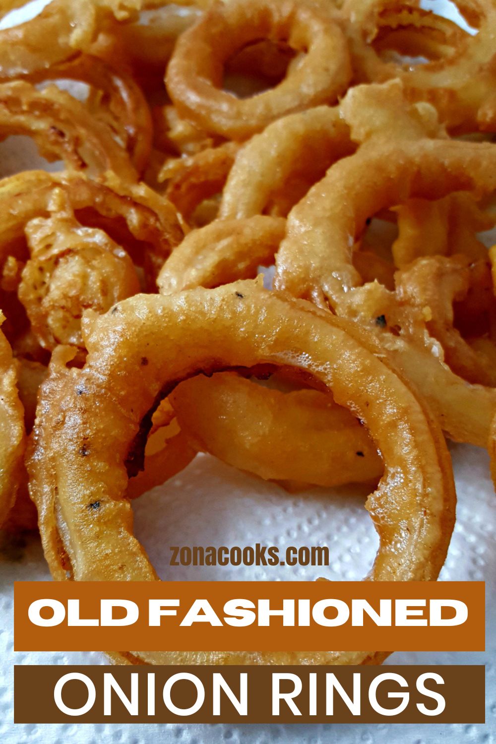 Easy Old Fashioned Onion Rings (Just 15 minutes!) • Zona Cooks