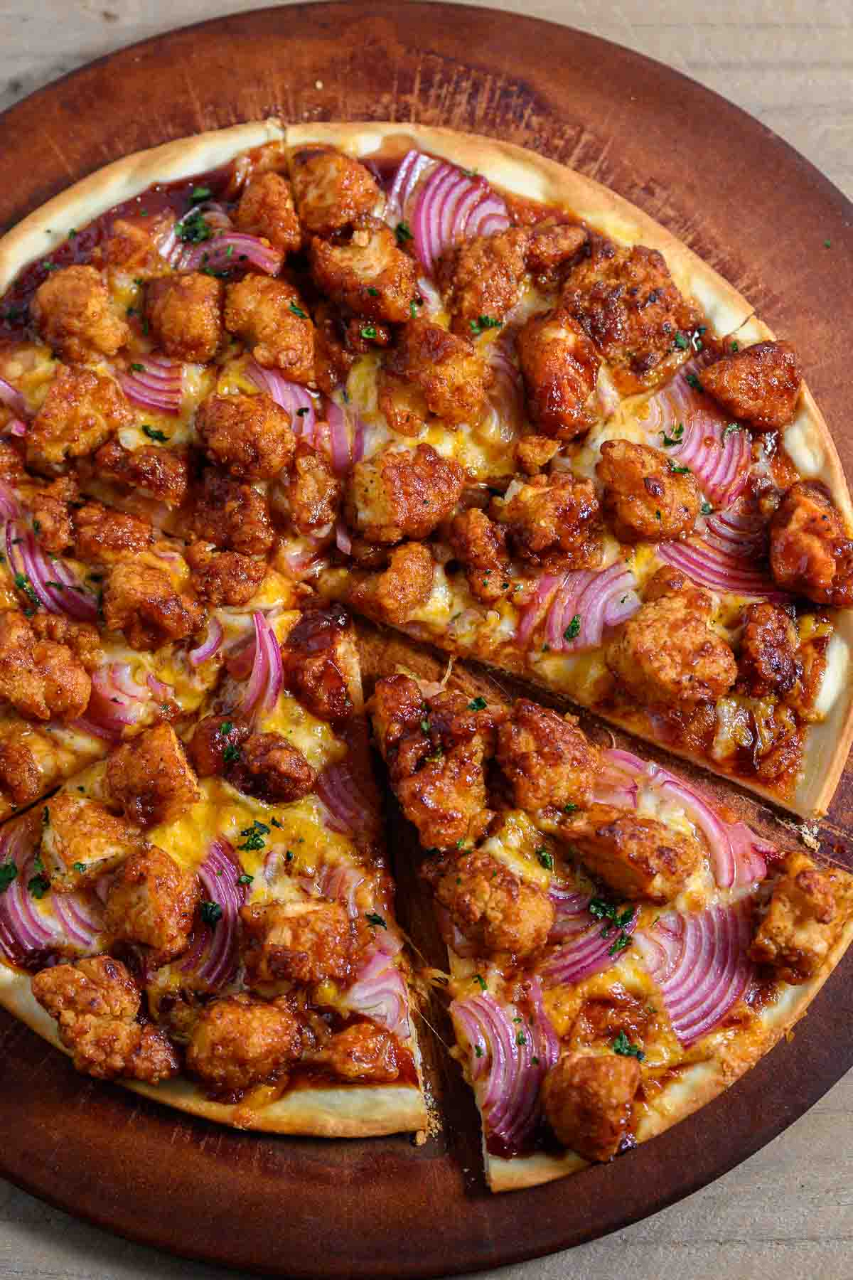 Chicken Nugget Pizza • Zona Cooks