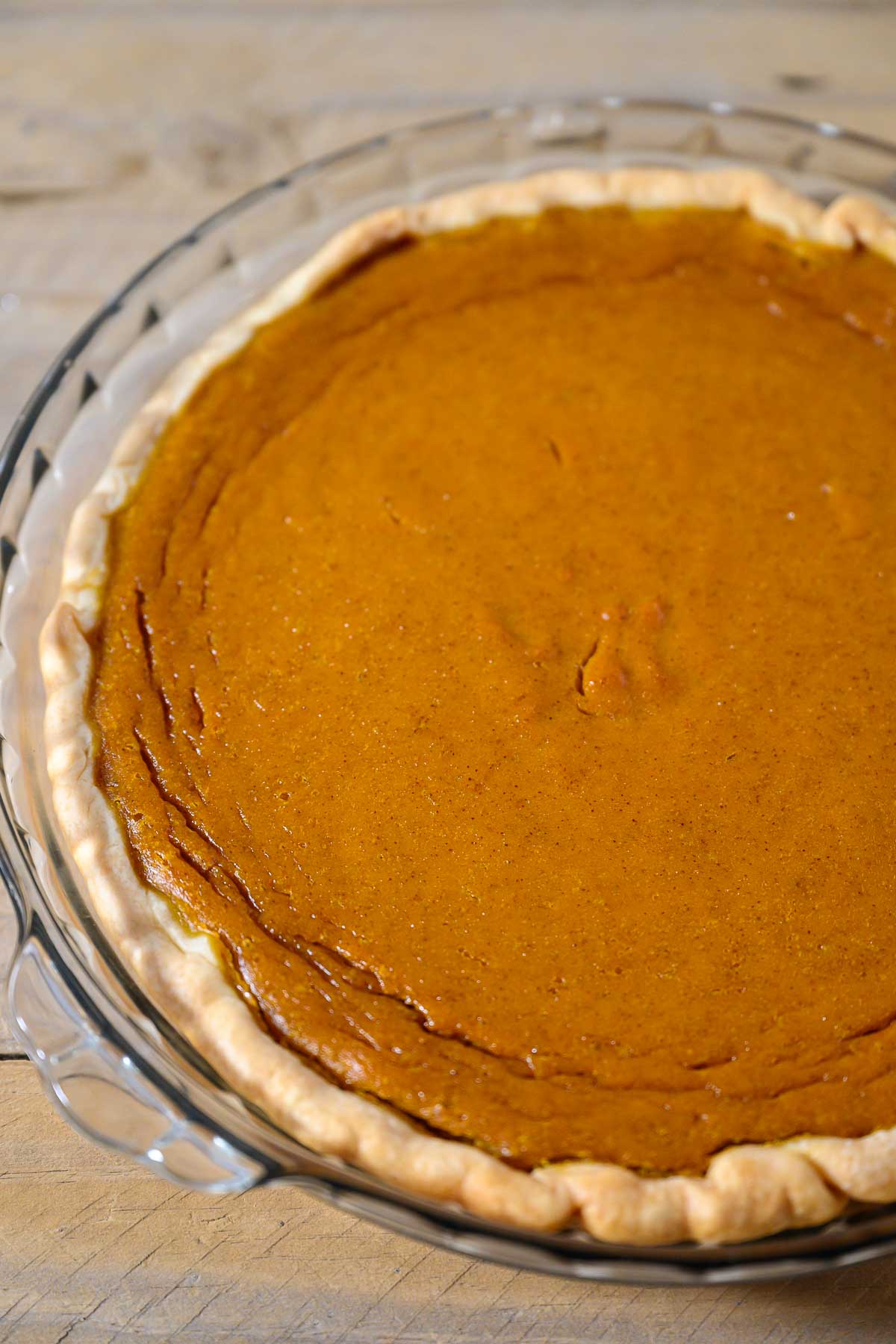 Pumpkin Pie without Evaporated Milk • Zona Cooks