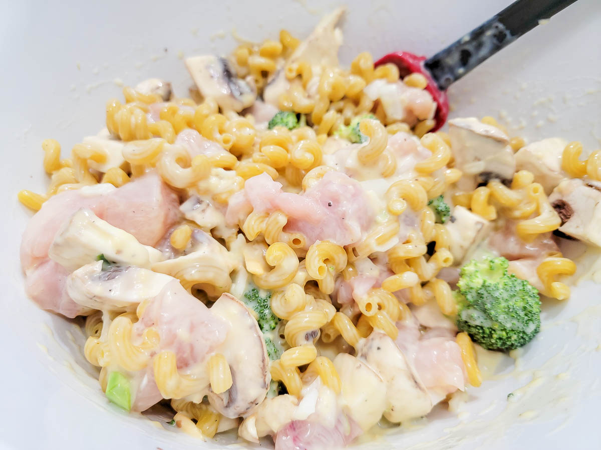 Cavatappi Chicken Pasta • Zona Cooks